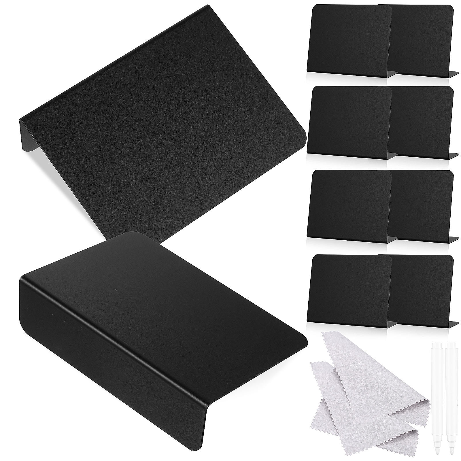ELAYARD 1 Set Mini Chalkboard Signs Black Plastic Cloth Rectangular For ...