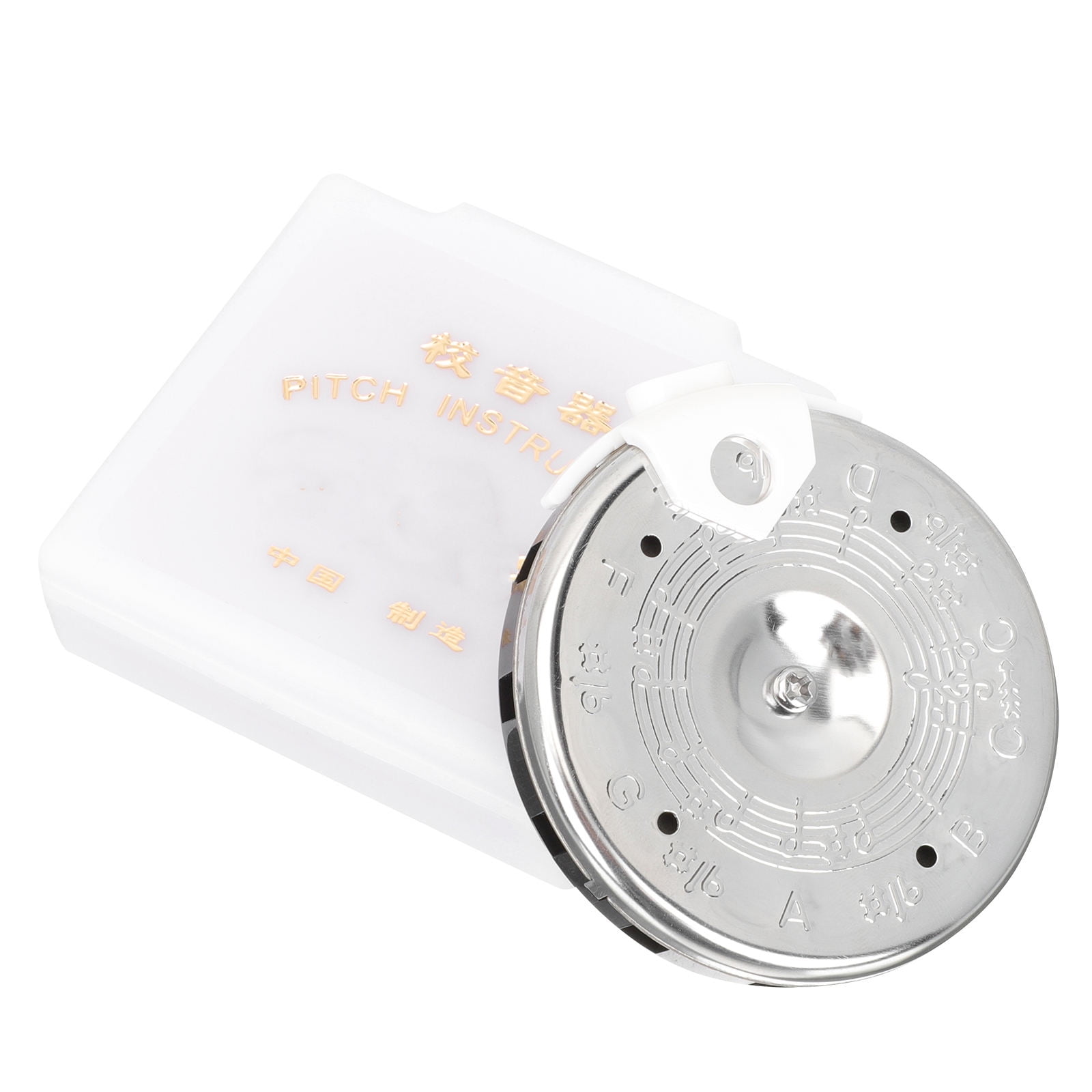 ELAYARD 1Set Silver 13 Note Pitch Tuner Practical Musical Guitar ...