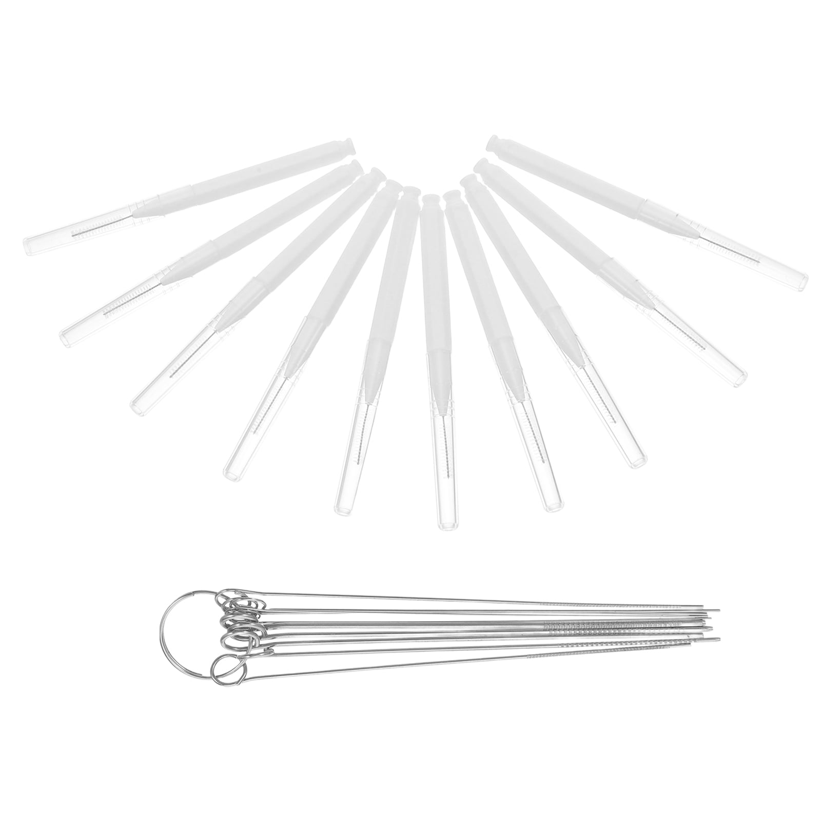 ELAYARD 20Pcs Showerhead Cleaner Brush for Home Use with Precise Small ...