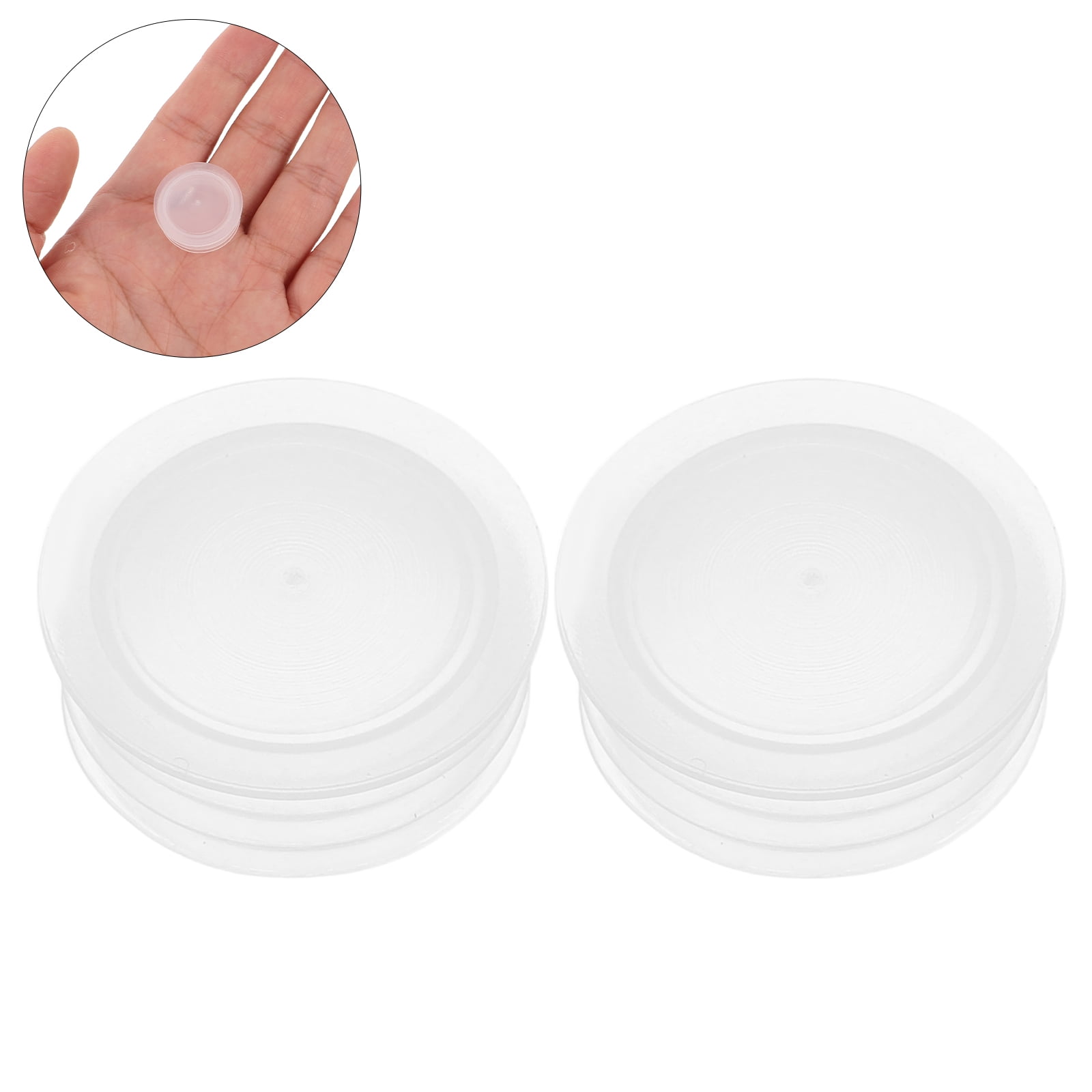 ELAYARD Cosmetic Bottle Inner Cap, Transparent Plastic, Leakproof ...