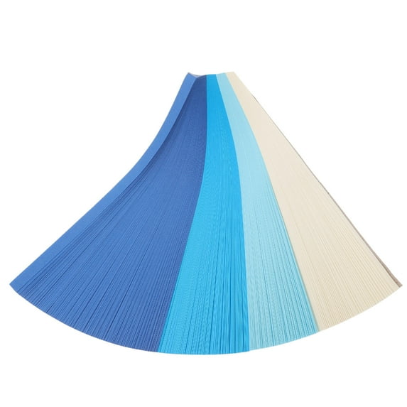 ELAYARD 1080pcs Decorative Star Origami Paper Strips Gradient Folding ...