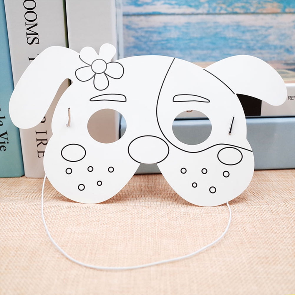 ELAYARD 10Pack Animal Mask Coloring Diy Paper Mask For Artistic Creation - Walmart.com