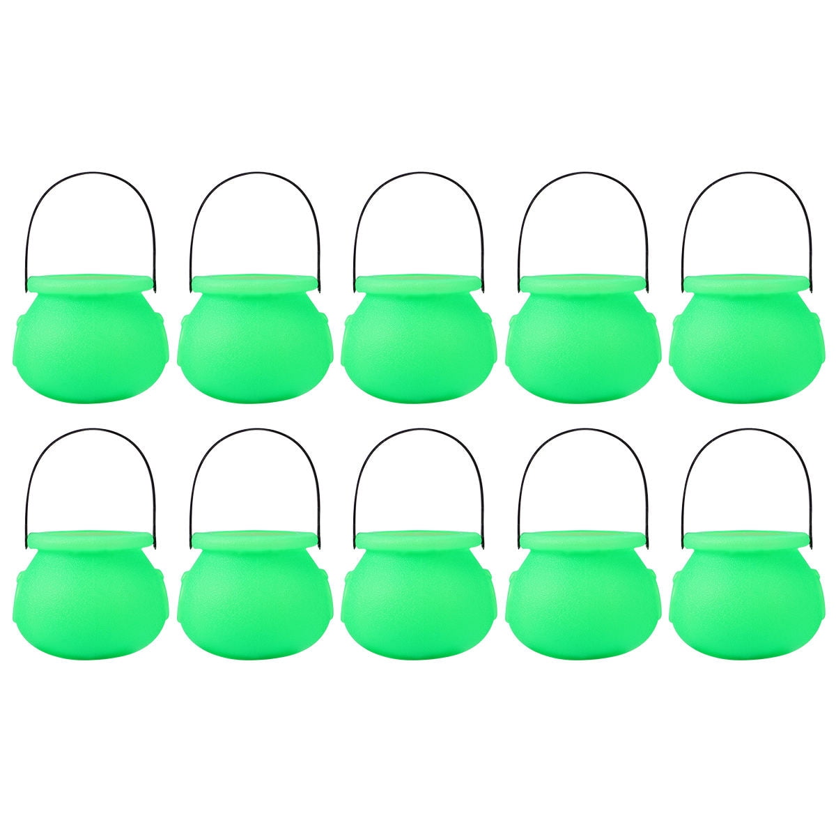 ELAYARD Party Decorations Bucket Green 10Pcs - Walmart.com