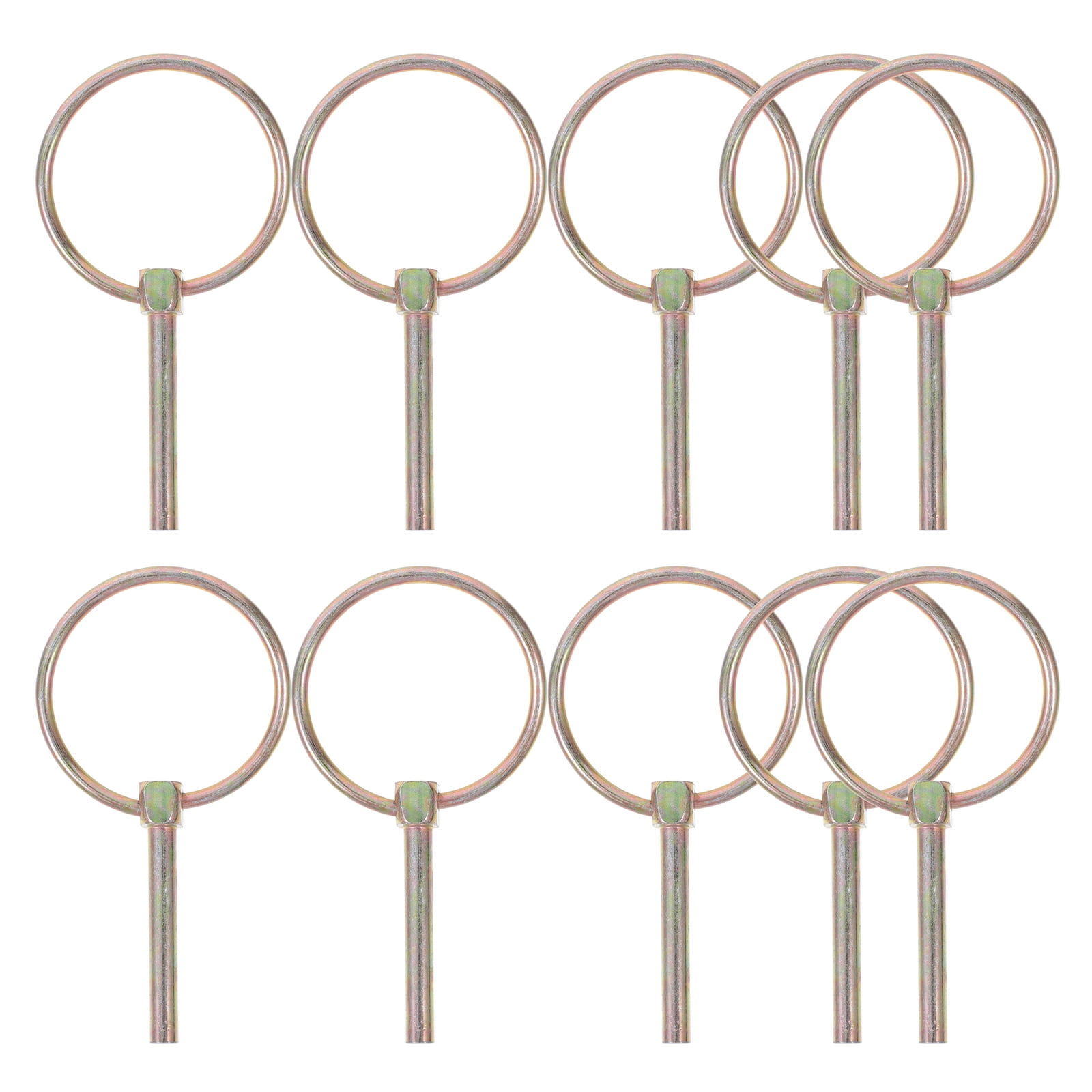 ELAYARD 10Pcs Golden Iron Shaft Locking Pins for Tractor Trailer ...
