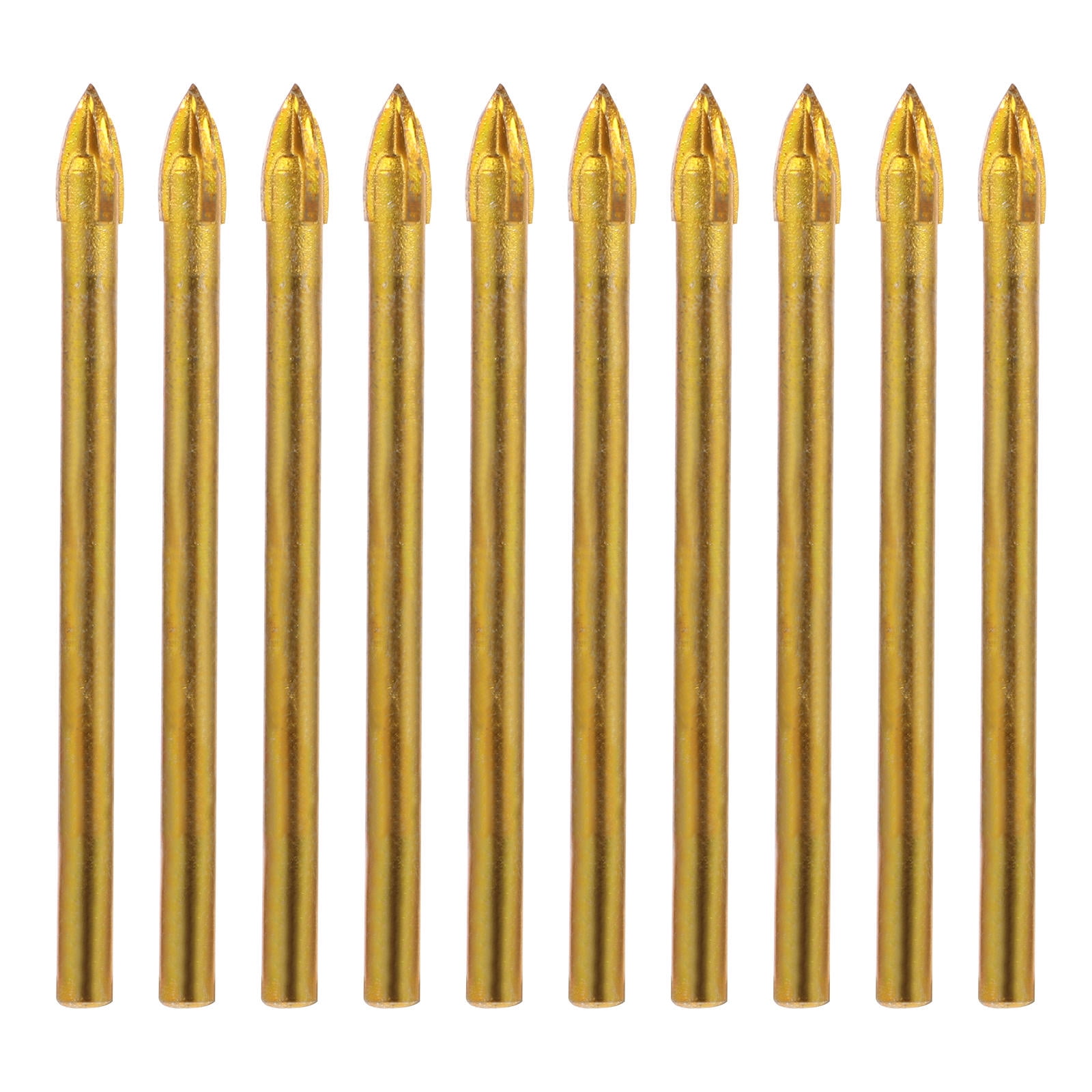 ELAYARD 10Pcs Head Drill Bit For Porcelain And Tiles 2.8X0.2in ...