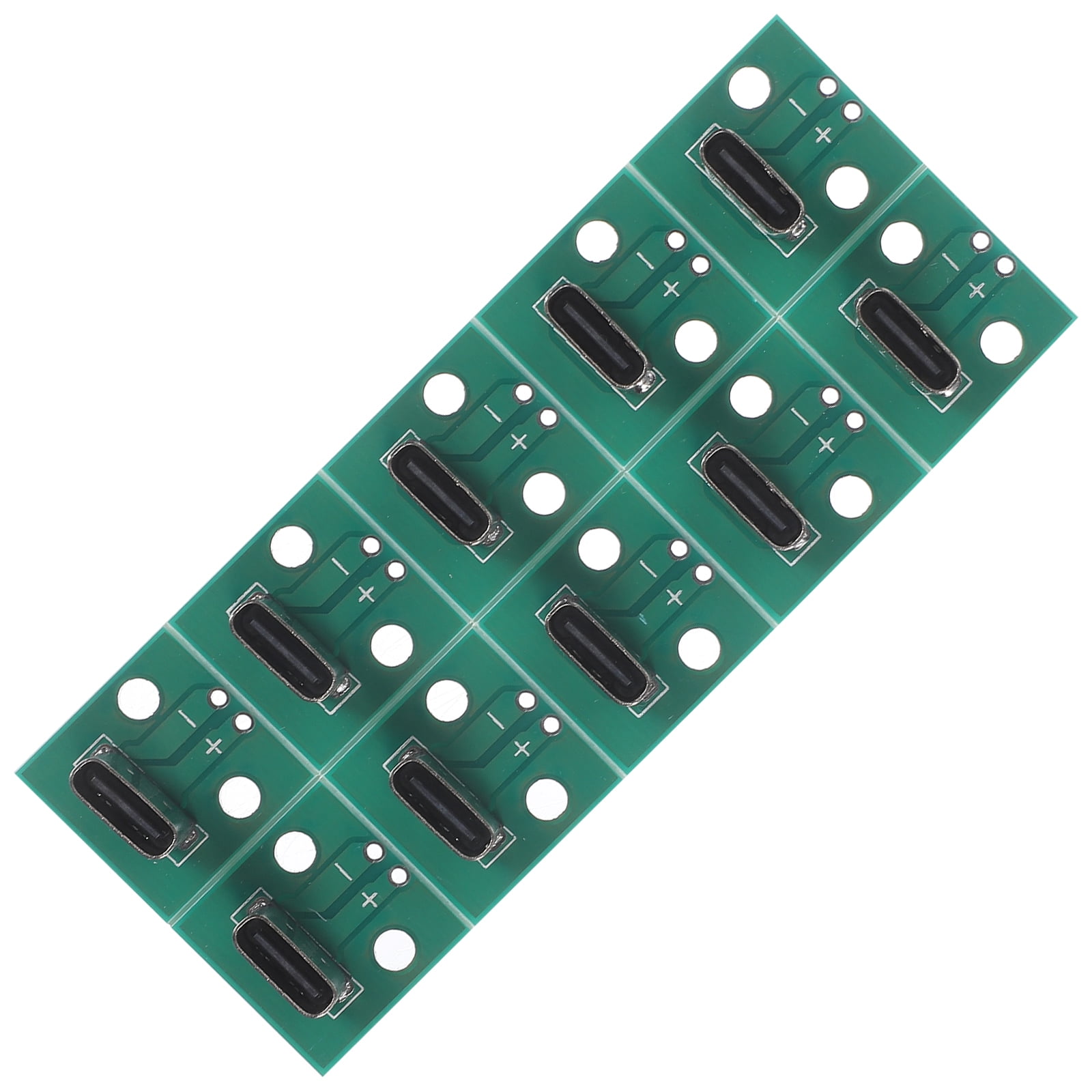 ELAYARD 10Pcs USB C Connector Board Green Pcb for Data Line Testing and ...