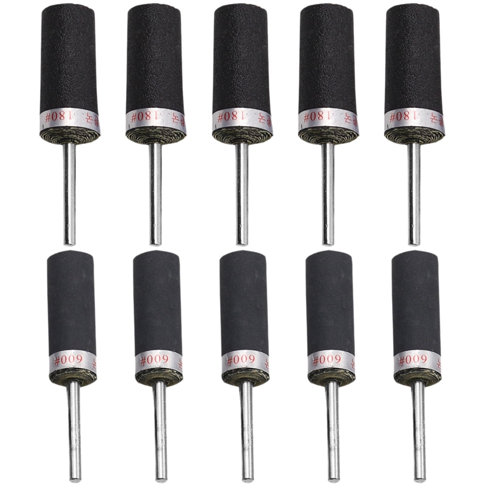 ELAYARD 10Pcs Sandpaper Bar Set Jewelry Polishing Tool Rotary Accessory ...