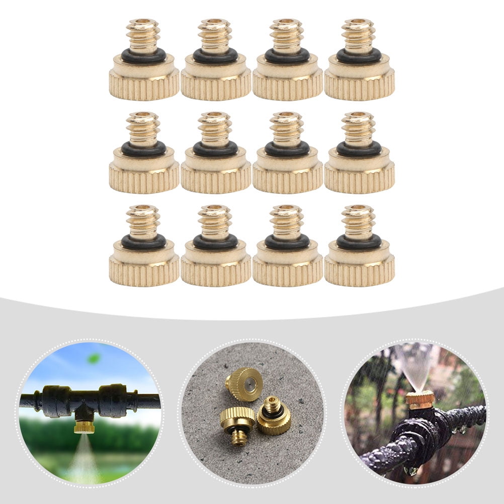 ELAYARD 12Pcs Atomizing Brass Low Pressure Sprayer Nozzle for Cold ...
