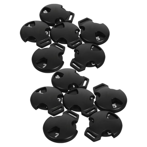 ELAYARD 12Pcs Shape Golf Club Number Labels Portable Scoring Device for ...
