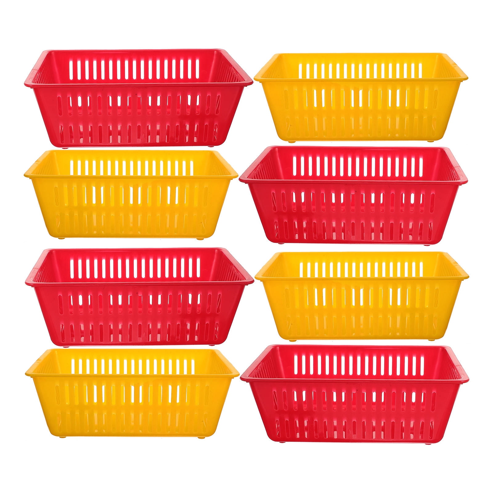ELAYARD Game Storage Baskets, Reinforced Plastic, Vibrant Colors, and ...