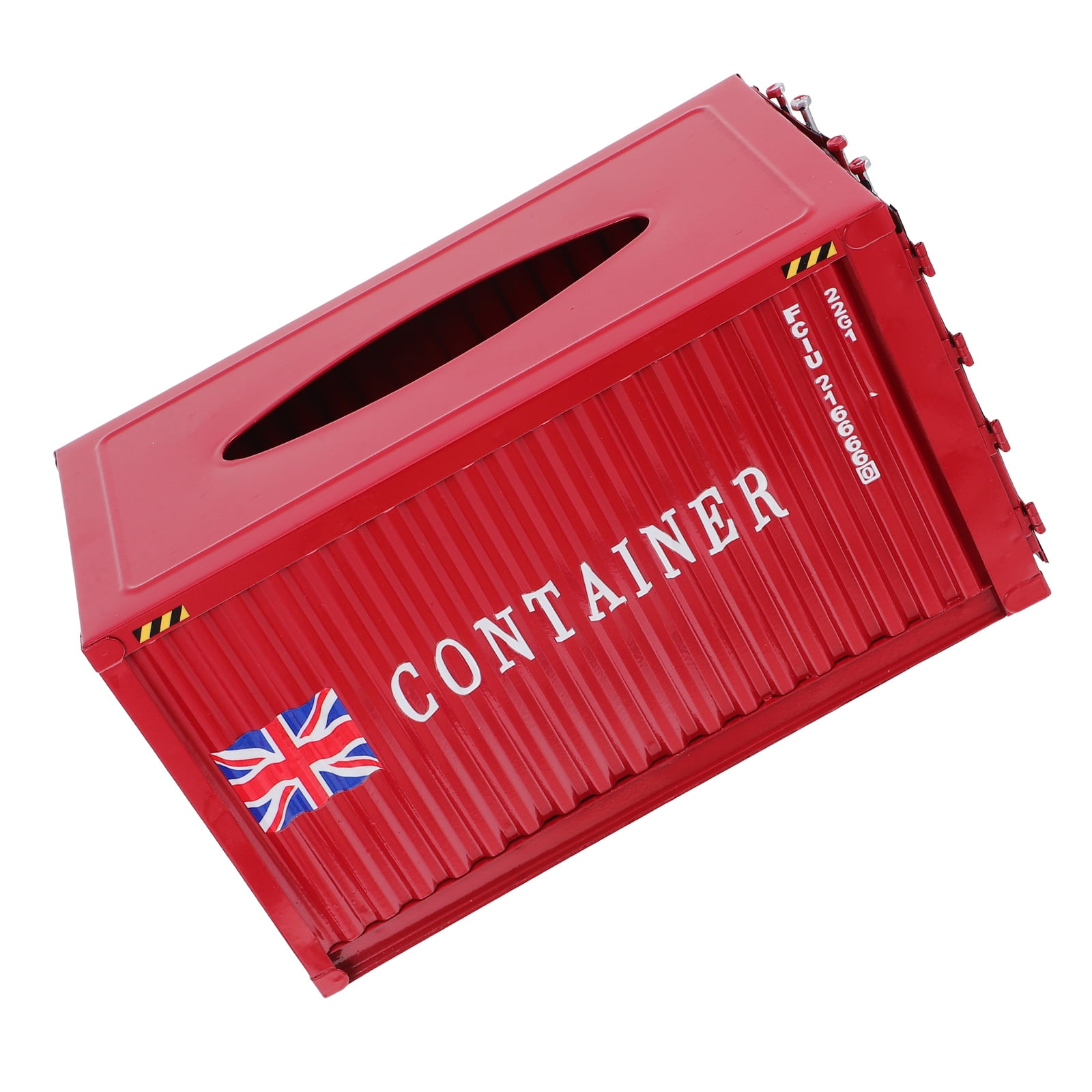 ELAYARD Red Metal Tissue Holder for Living Room and Office Use ...