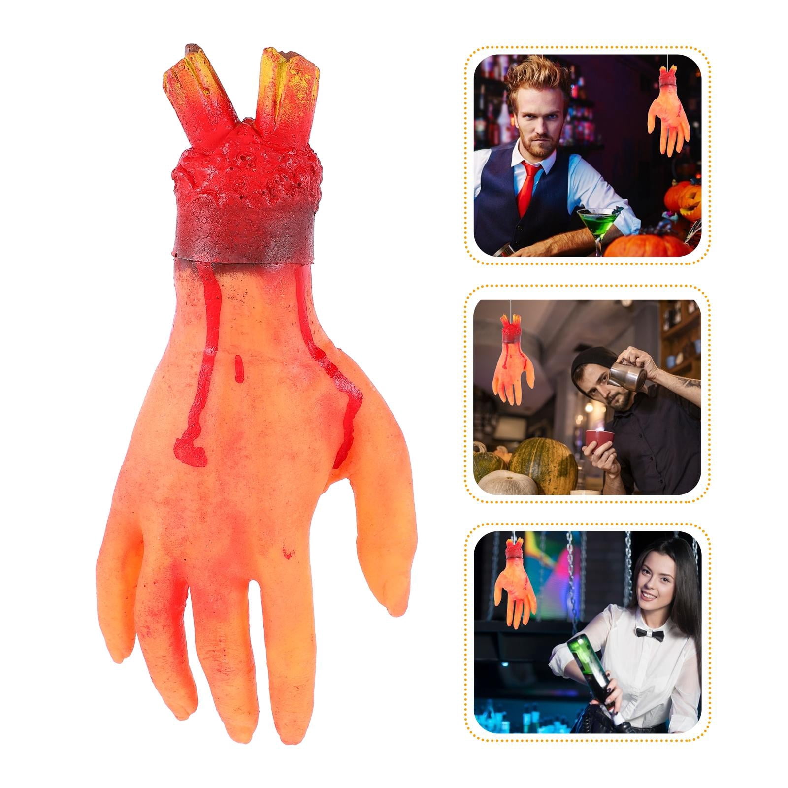 ELAYARD 1Pack Simulated Hands Playthings Assorted Color Prank Toys for ...