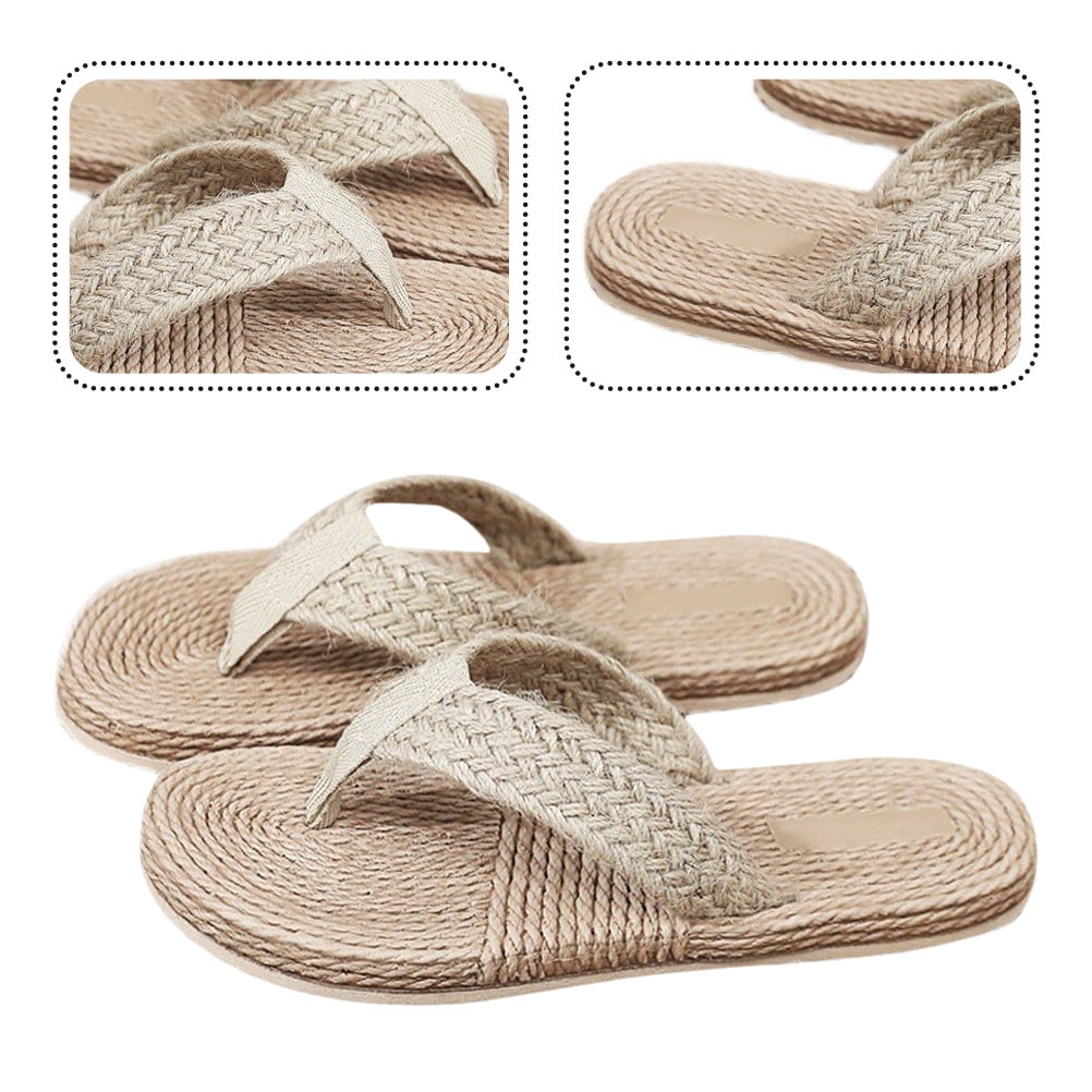 ELAYARD Japanese Slippers for Women Slippers Khaki 1 Pair - Walmart.com