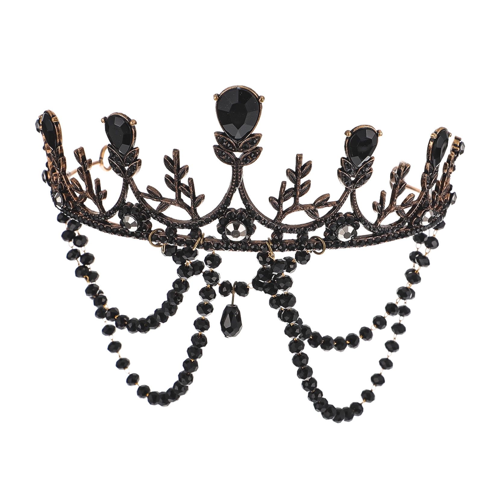 ELAYARD 1Pcs Wedding Crown For Bride Gothic Lolita Style Hair Crown ...