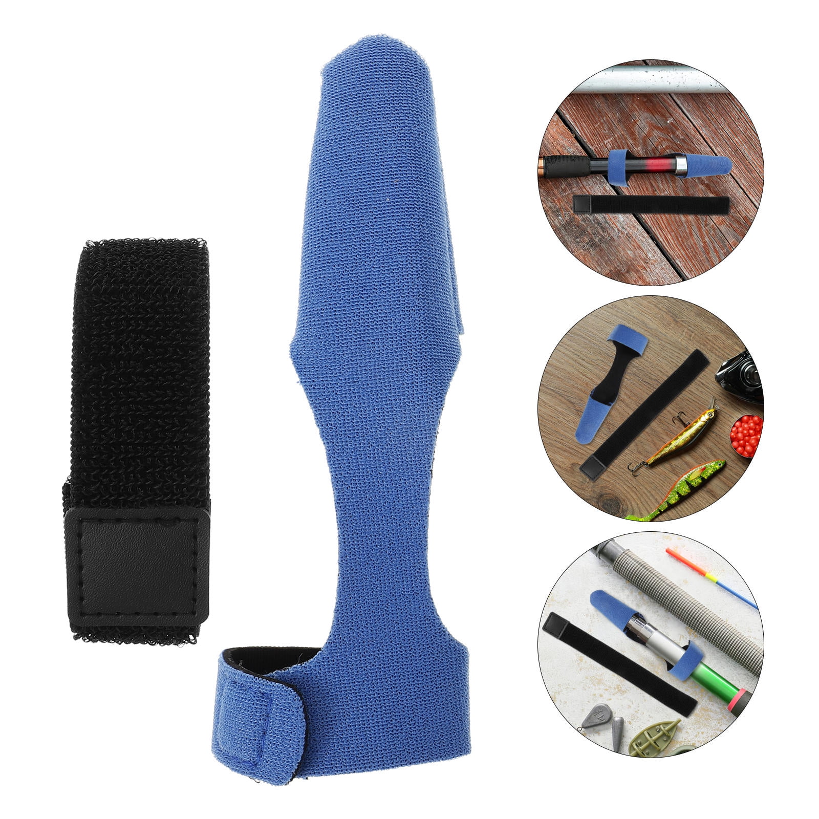 ELAYARD 1Set Lightweight Neoprene Fishing Rod Sleeve and Strap Kit for ...