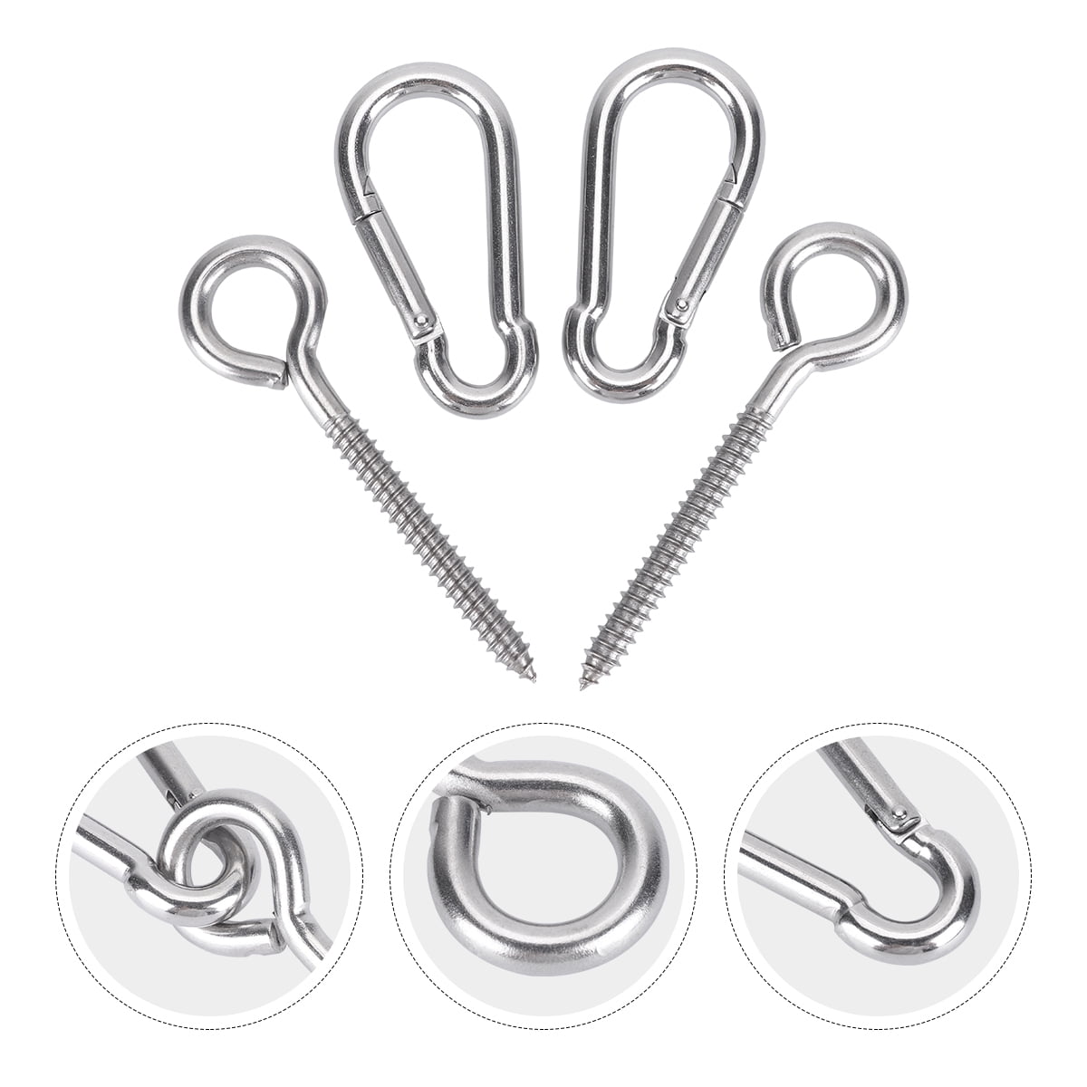 ELAYARD Hook Connection Buckle Set for Secure Fixing of Swings, Hanging ...