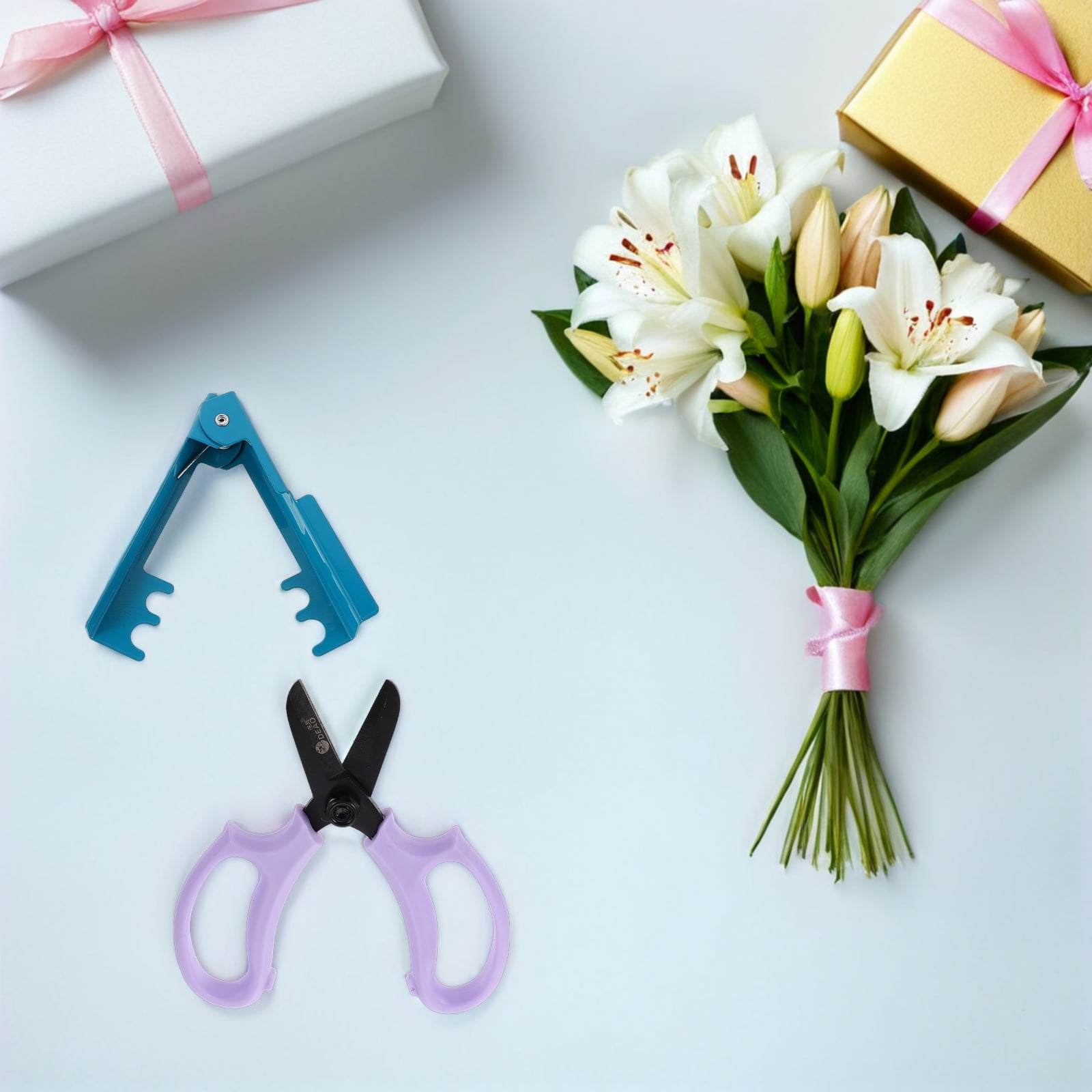 ELAYARD 1Set Rose Thorn Stripper Tool Plastic Ergonomic Floral Shear ...