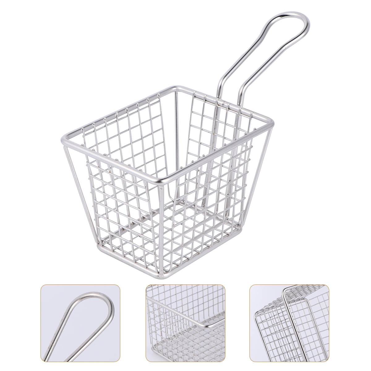 ELAYARD Pasta Basket for Boiling Metal Mesh Colander Stainless Steel ...