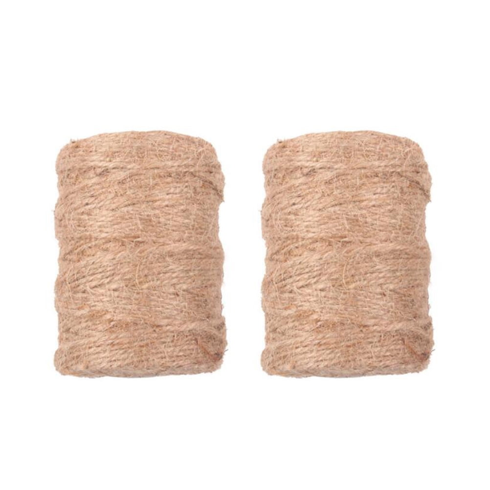 ELAYARD Jute Twine Beige Strong Decorative Rope for Crafts and Weddings ...