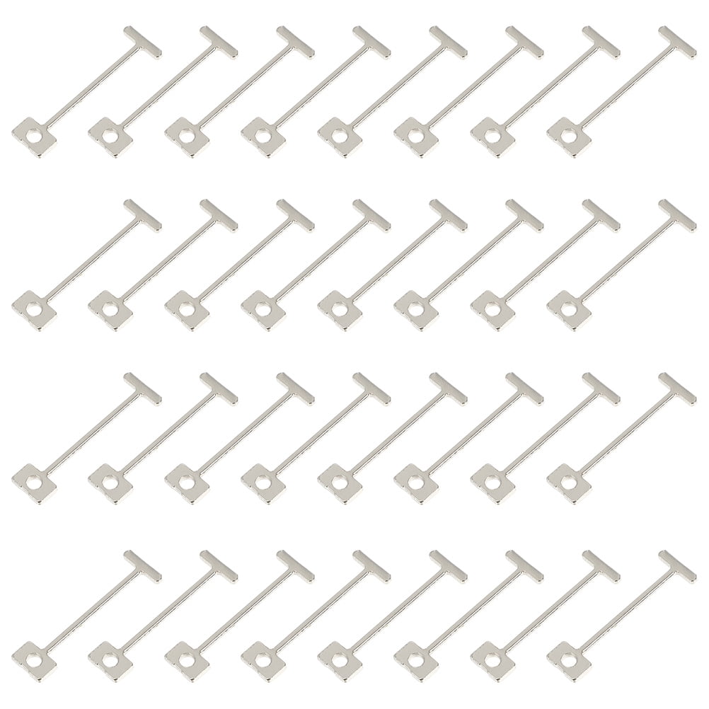 ELAYARD 200Pcs Tile Leveling Spacers Steel Pins Reusable for Ceramic ...