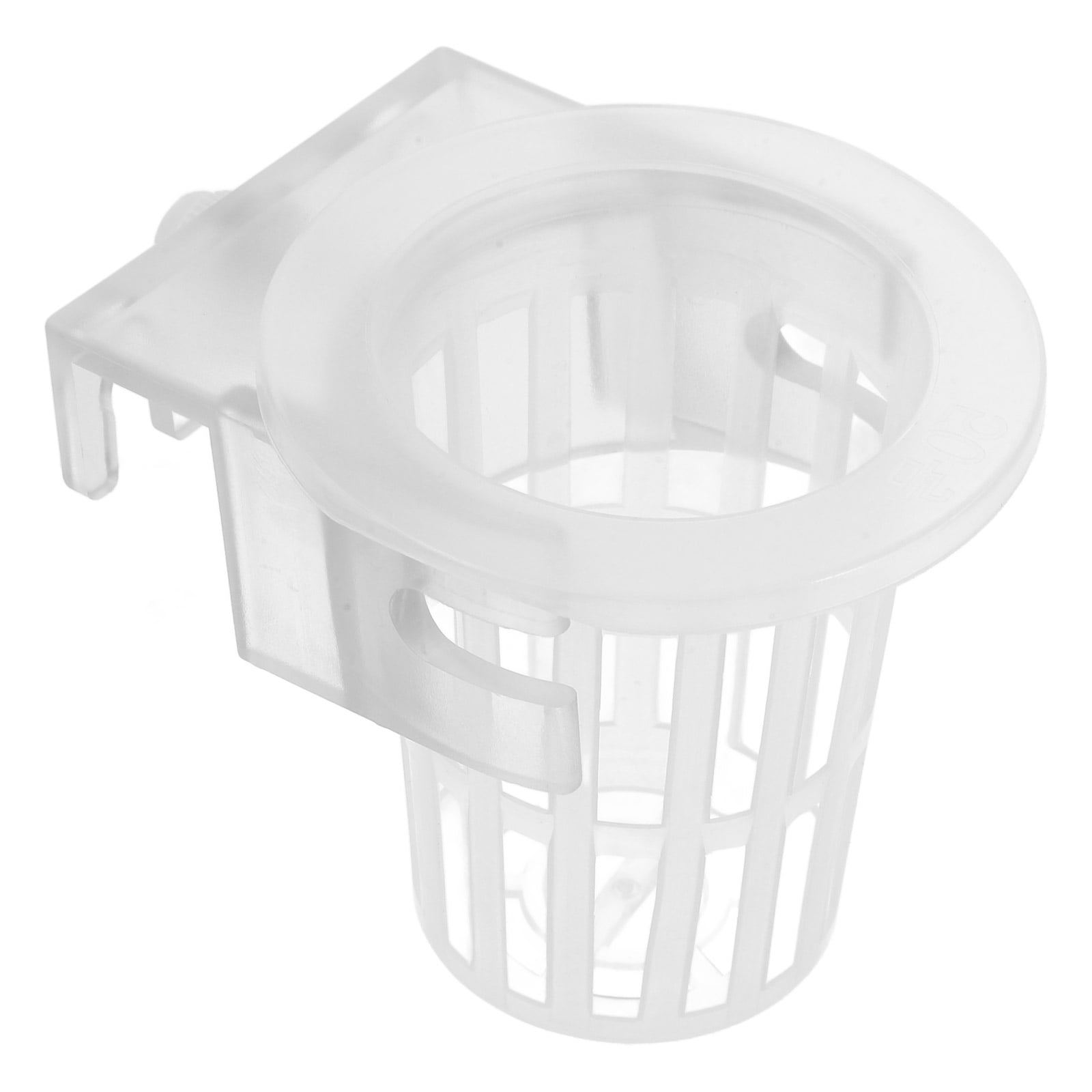 ELAYARD Set of 2 Transparent Aquatic Plant Cups for Fish Tanks Space ...