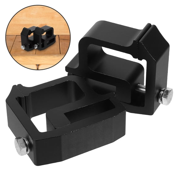 ELAYARD 2Pcs Heavy Duty Black Truck Cap Mounting Clamps for Camper ...