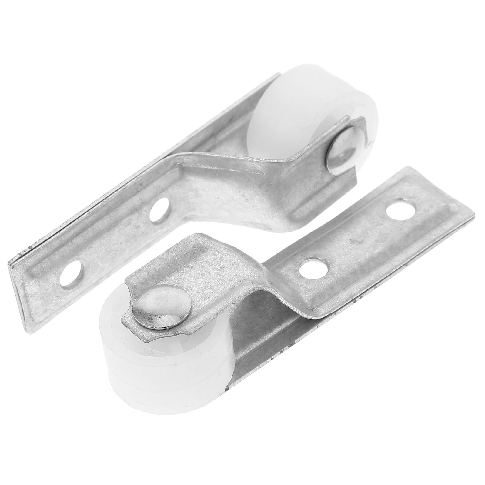 ELAYARD 2Pcs Sliding Door Guide Wheel Silver Metal Prevent Jamming for ...
