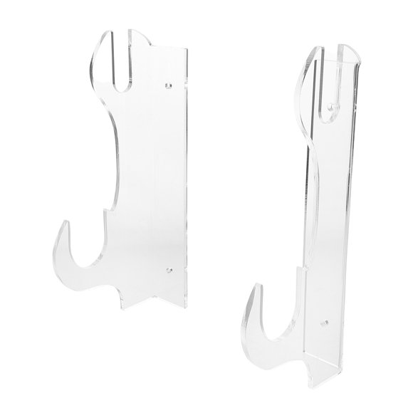 ELAYARD 2Pcs Wall Mounted Sword Display Stand Acrylic Holder For Home ...