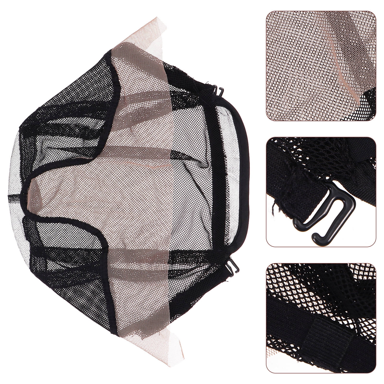 ELAYARD 2Pcs Wig Hats Mesh Dome Caps for Wigs Breathable Hair Net Round ...