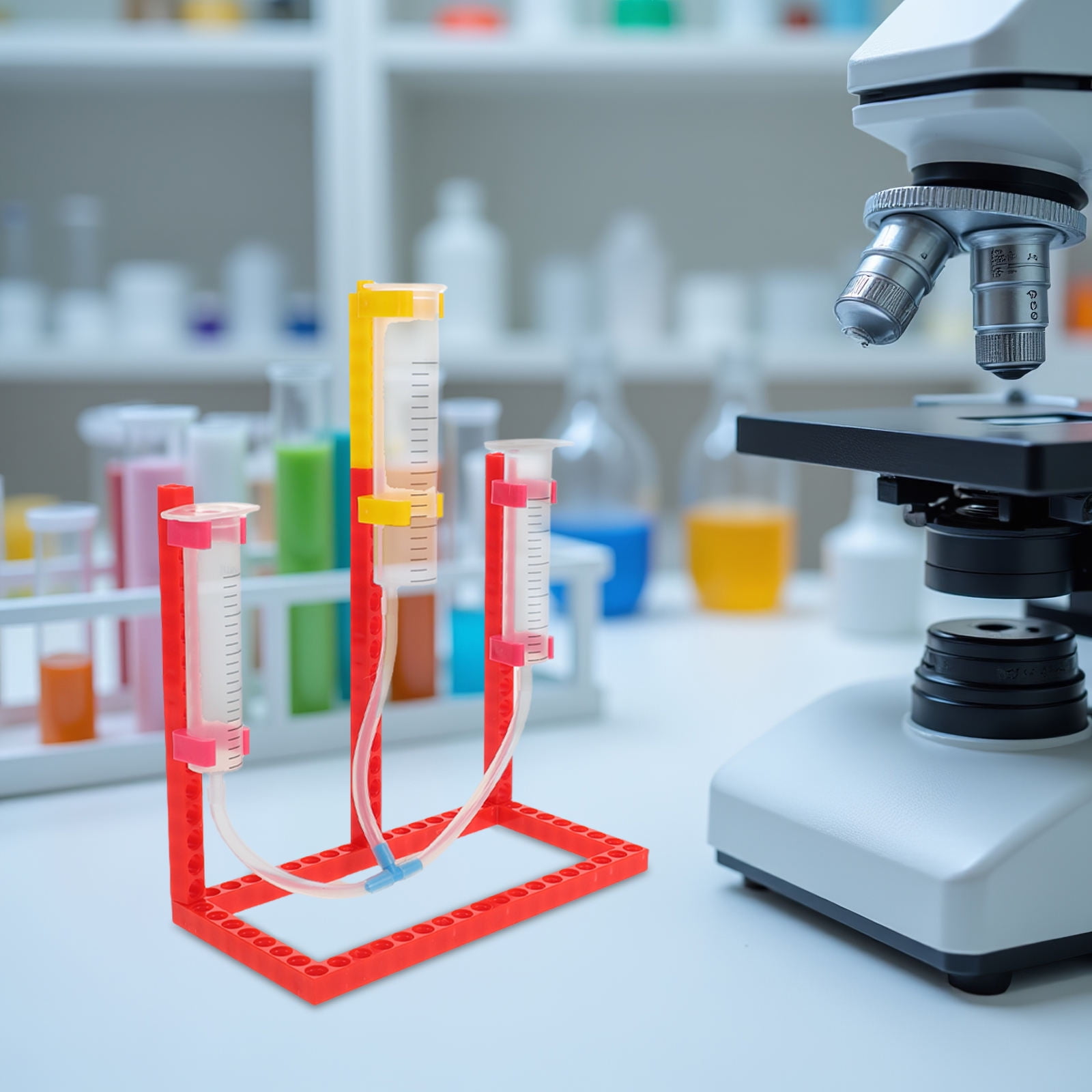 ELAYARD 2Sets Durable Plastic Fluid Mechanics Teaching Instruments for ...