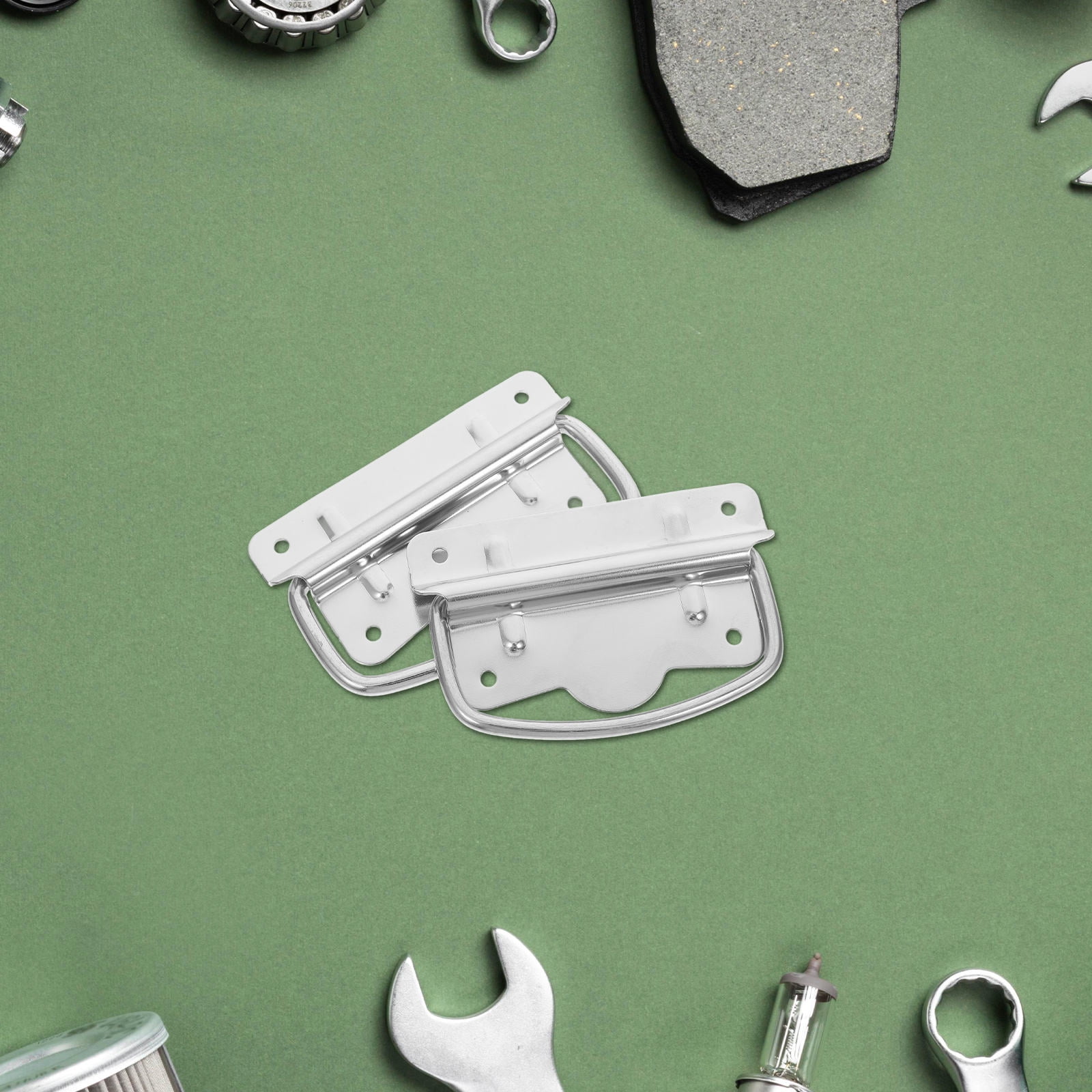 ELAYARD Set of 2 Stainless Steel Chest Pull Handles Luggage Handle Extenders for Suitcase Users ...