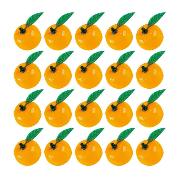 ELAYARD Display Fruit Models Fake Oranges Foams 30pcs Decoration ...