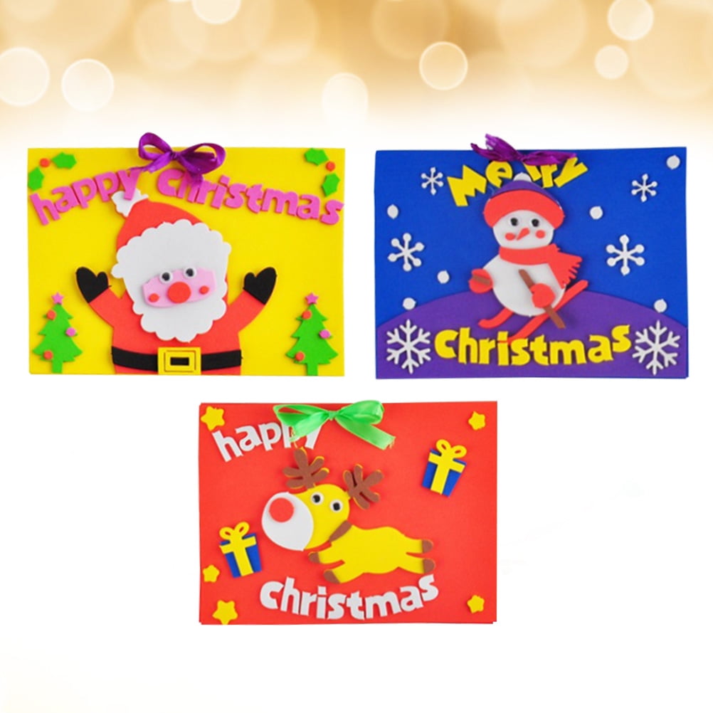 ELAYARD 3-Piece Card Making Supplies Set with Assorted Colorful Craft ...