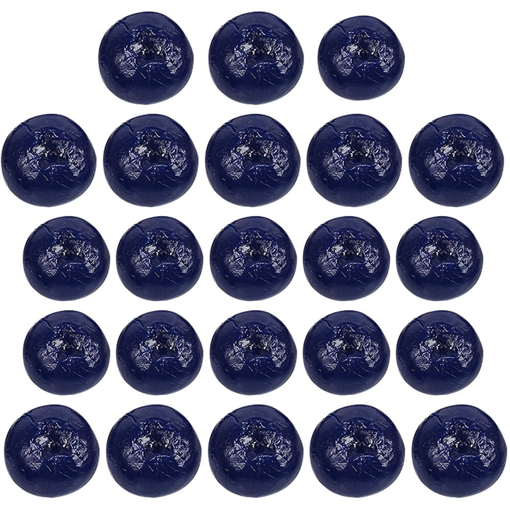 ELAYARD 40Pcs Artificial Blue Blueberries Fake Fruit Models for Layout ...