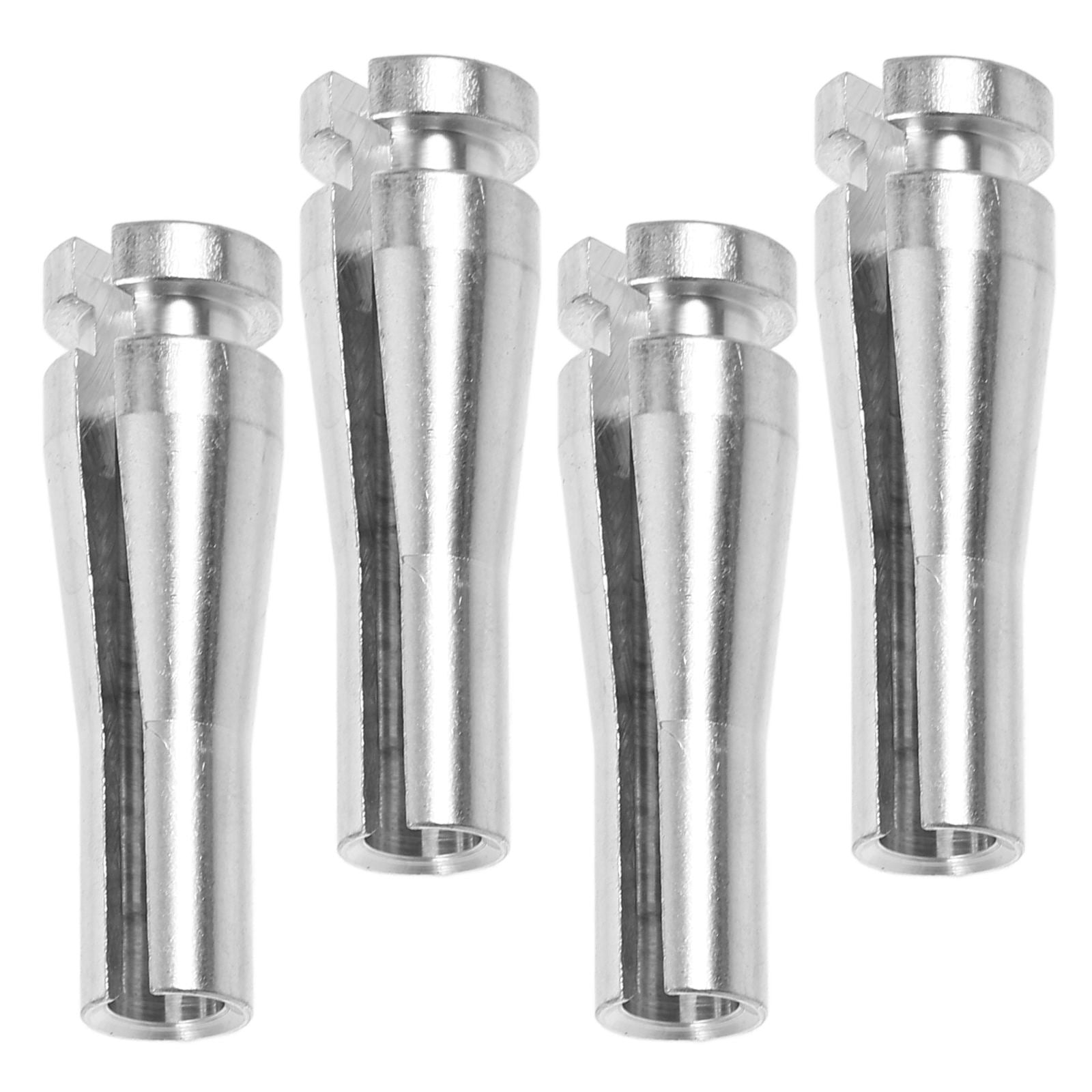 ELAYARD 4Pcs Car Door Cable Repair Kit Rear Door Metal Plated Silver ...