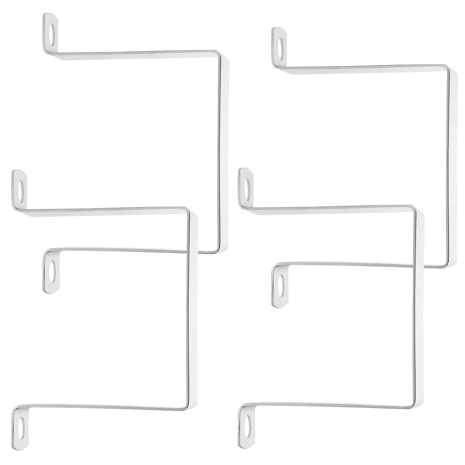 ELAYARD 4Pcs Lightweight Shaped Pipe Clamp Pipe Connection Bracket ...