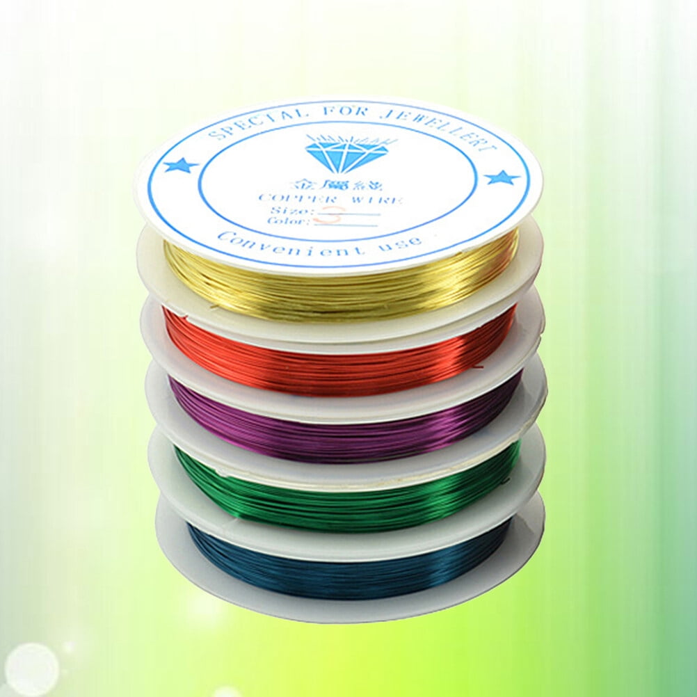 ELAYARD Copper Wire for Jewelry Crafting Multi-Color Beading and ...
