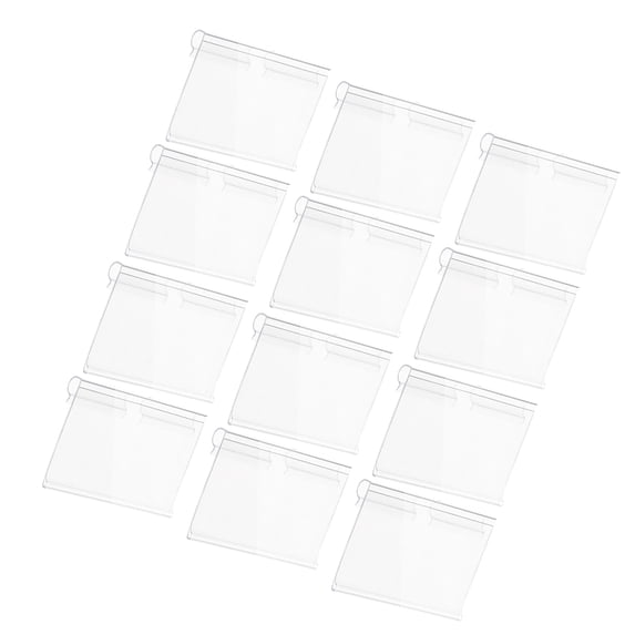 ELAYARD label holders for storage bins Label Holders PVC Transparent ...