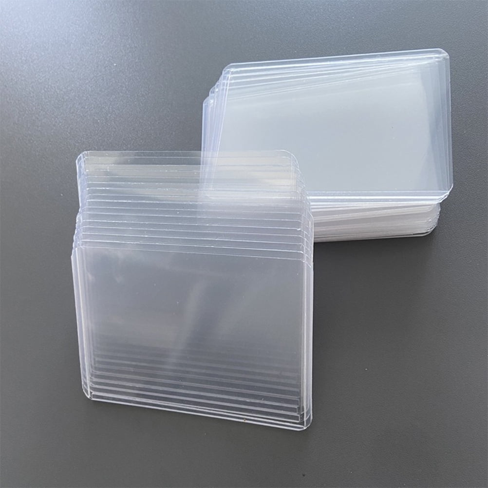 ELAYARD 50Pack Playing Card Container Transparent Holder for Easy ...