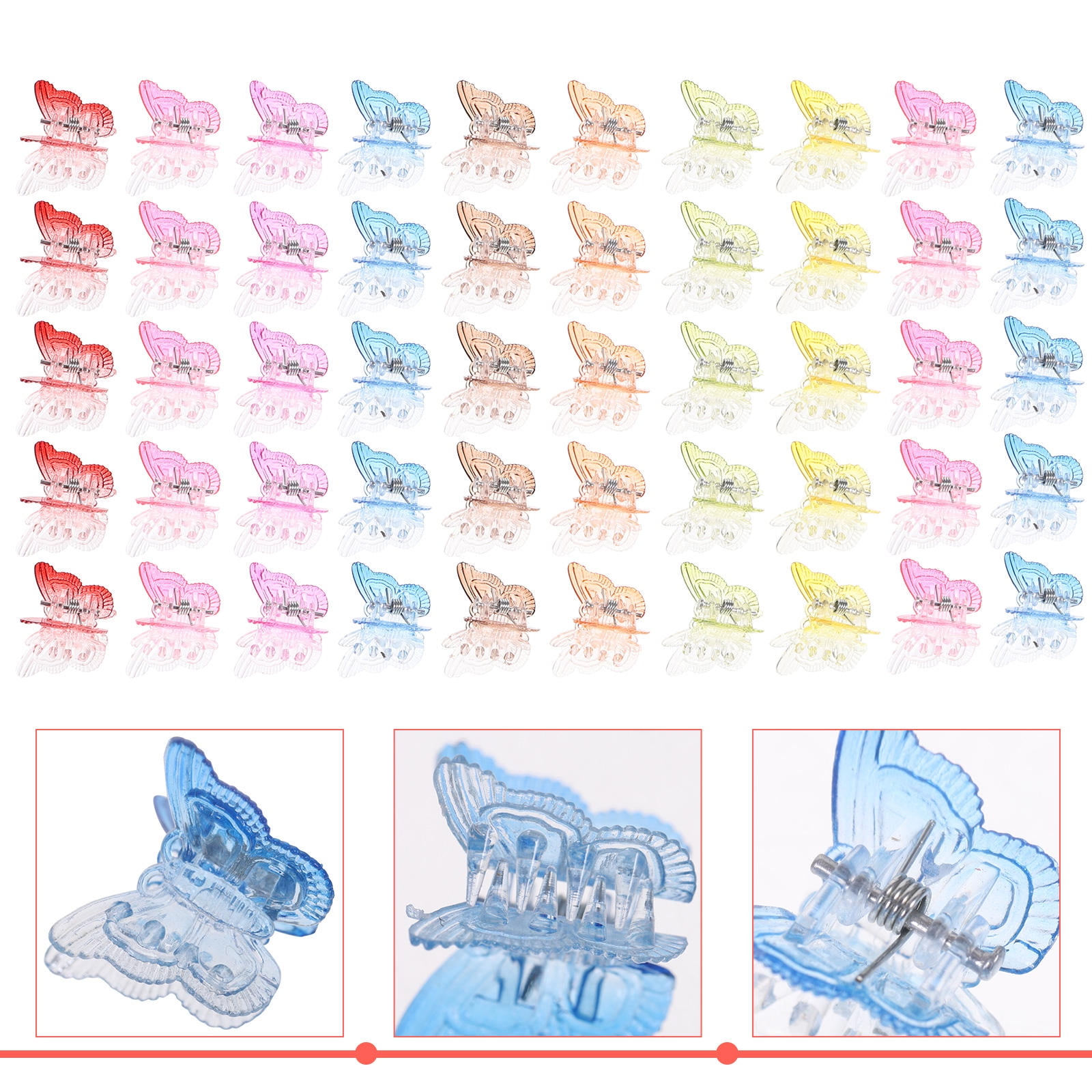 ELAYARD Butterflies Hair Accessories Hair Styling for Women Daily Wear ...