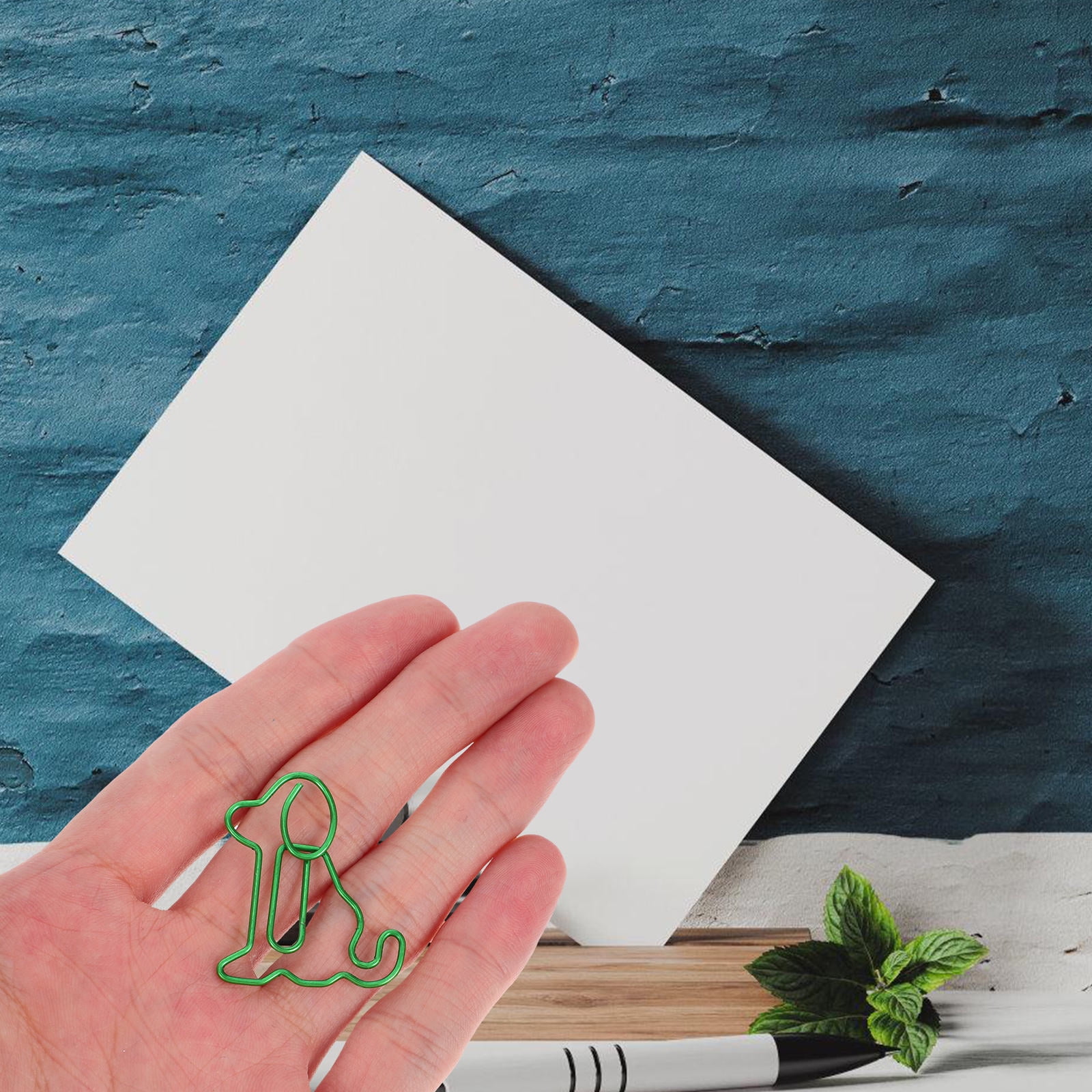 ELAYARD 50pcs Cute Bookmark Clips Metal Paper Clip Bookmark for Reading ...