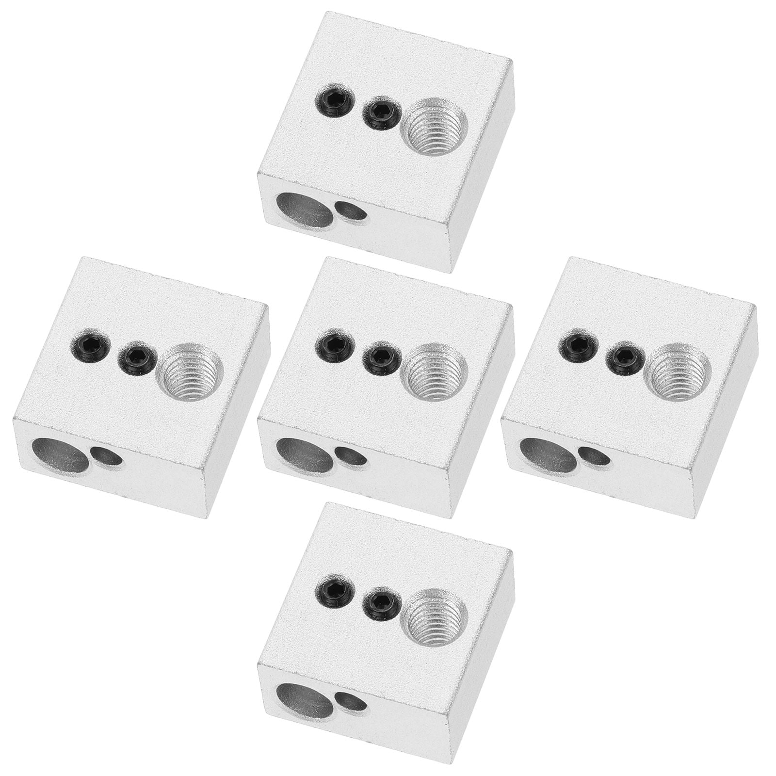 ELAYARD 5Pcs 3D Printing Heater Block Aluminum Heat Block for Printer ...