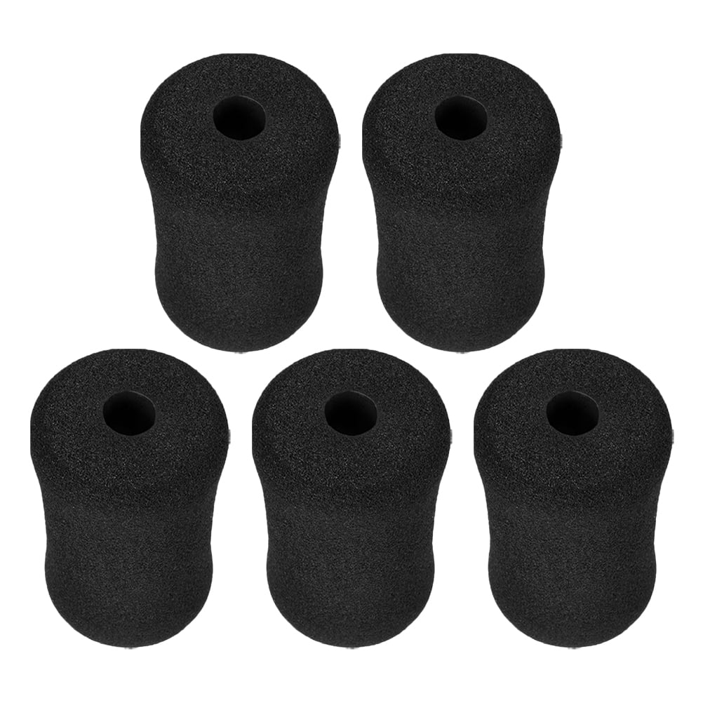ELAYARD 5Pcs Black Sponge Tube Covers for Gym Supplies Leg Extension ...