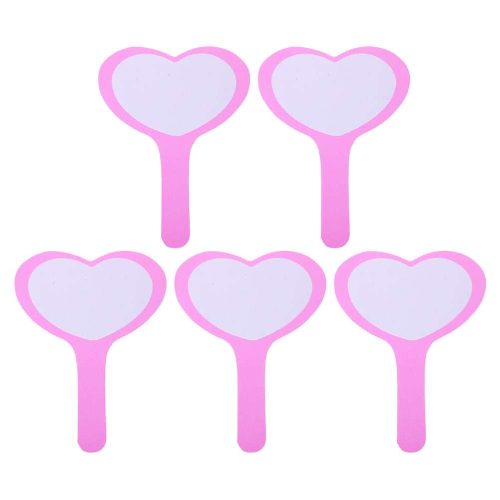 ELAYARD 5Pcs Multipurpose Rosy Handheld Whiteboard Paddle for Scoring ...