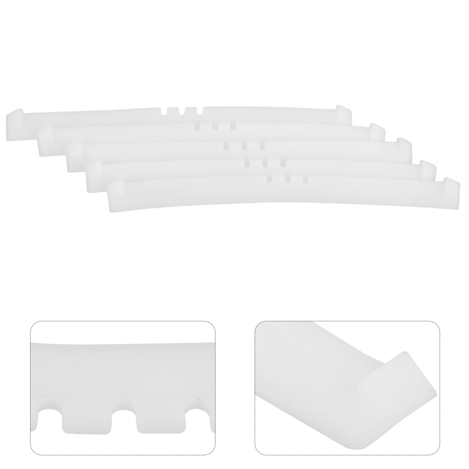 ELAYARD 5Pcs White Squeegee Silicone Replacement Refills for Multi ...