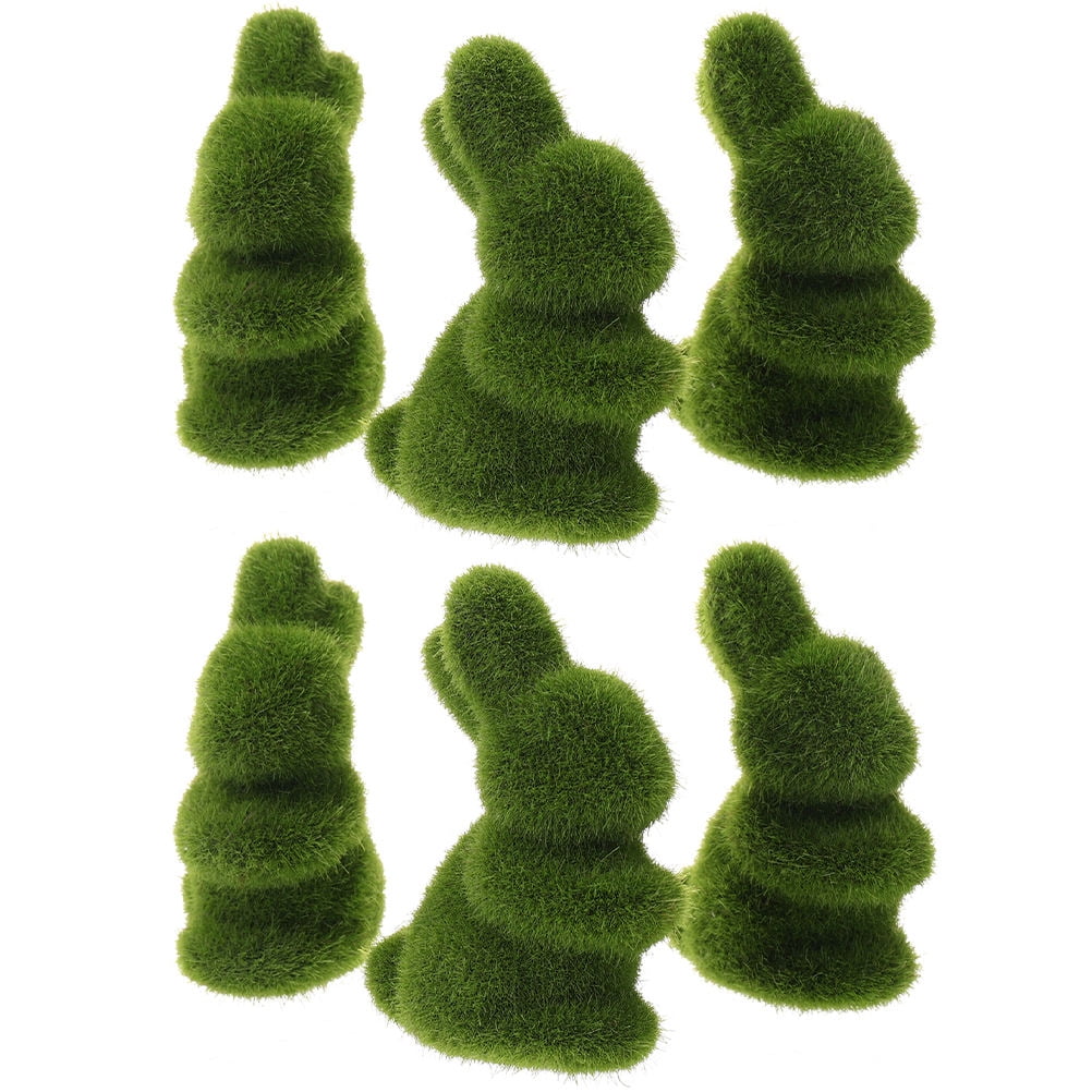 ELAYARD 6Pcs Cartoon Rabbit Shape Foam Rubber Bunny Decorations for ...