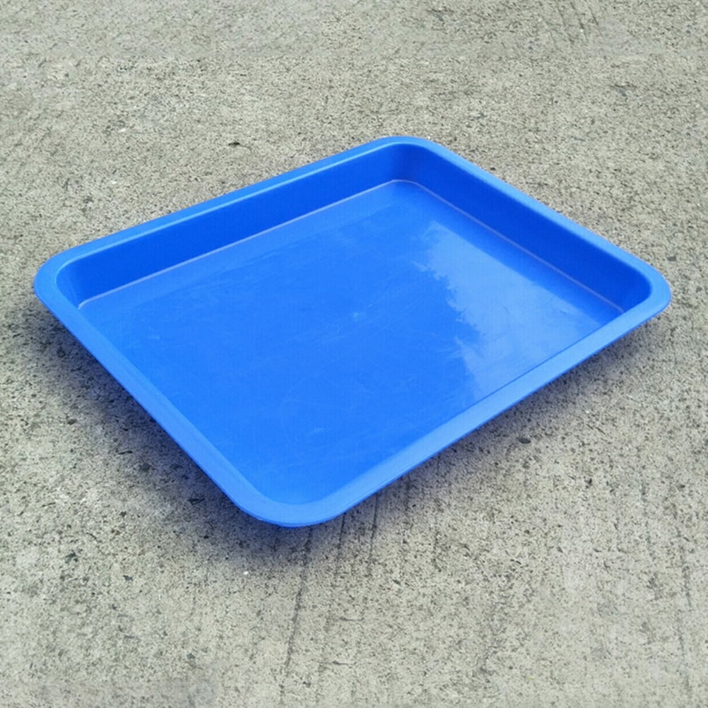 ELAYARD 6Pcs Plastic Platter Rectangular Containers Assorted Color ...