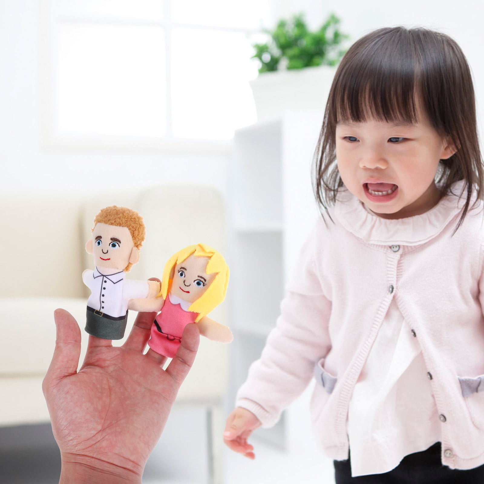 ELAYARD 6pcs Puppet Set for Kids Plush Imagination Development for ...