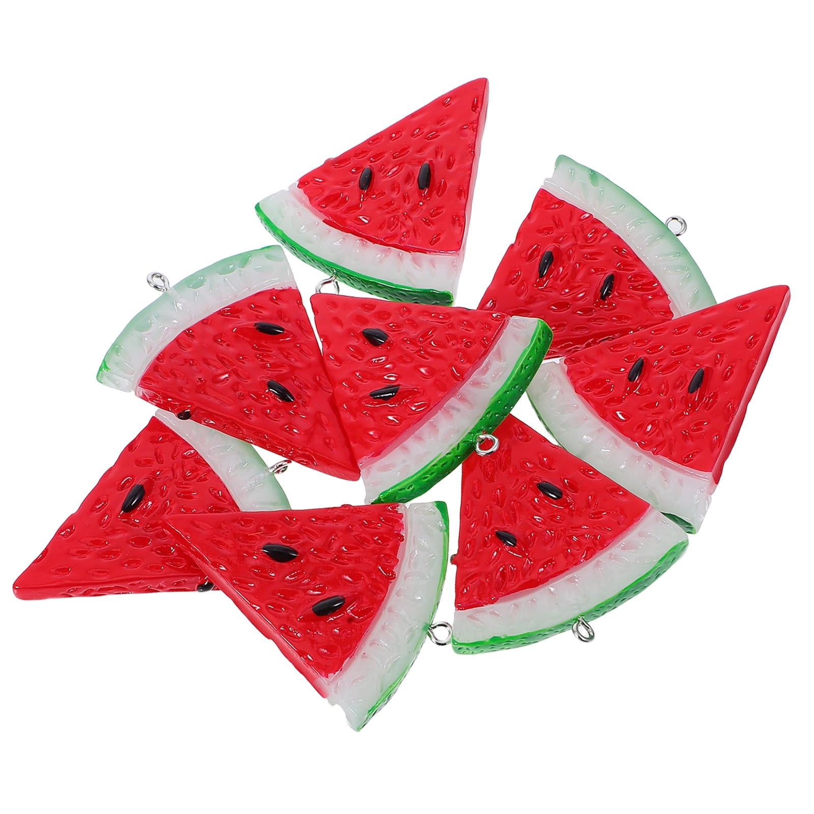 ELAYARD Diy Watermelon Keychains Fruit Pendant Accessories Multi 8Pcs ...