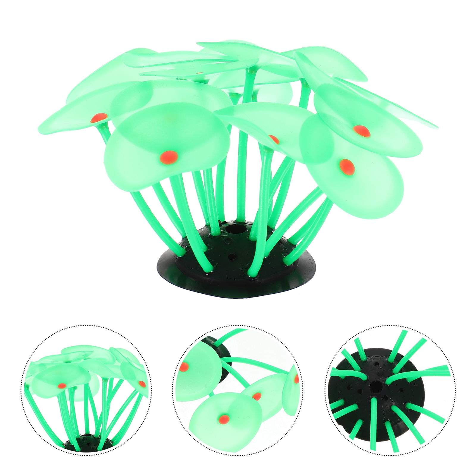 ELAYARD Aquatic Plants Aquarium Aquatic Plants Model Green Plastic ...